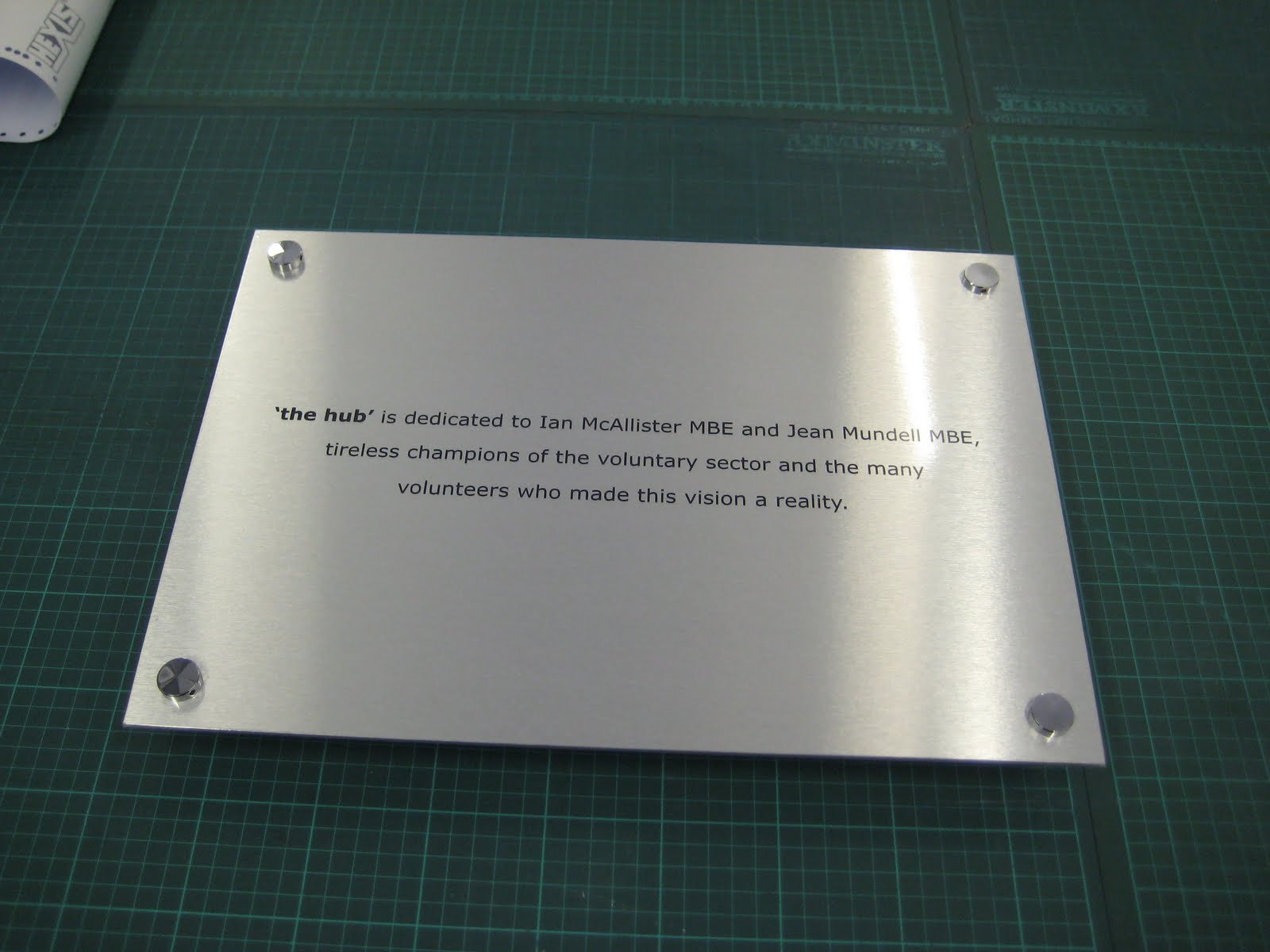 Custom Standoff Signs - Interior Wall-Mounted Signs