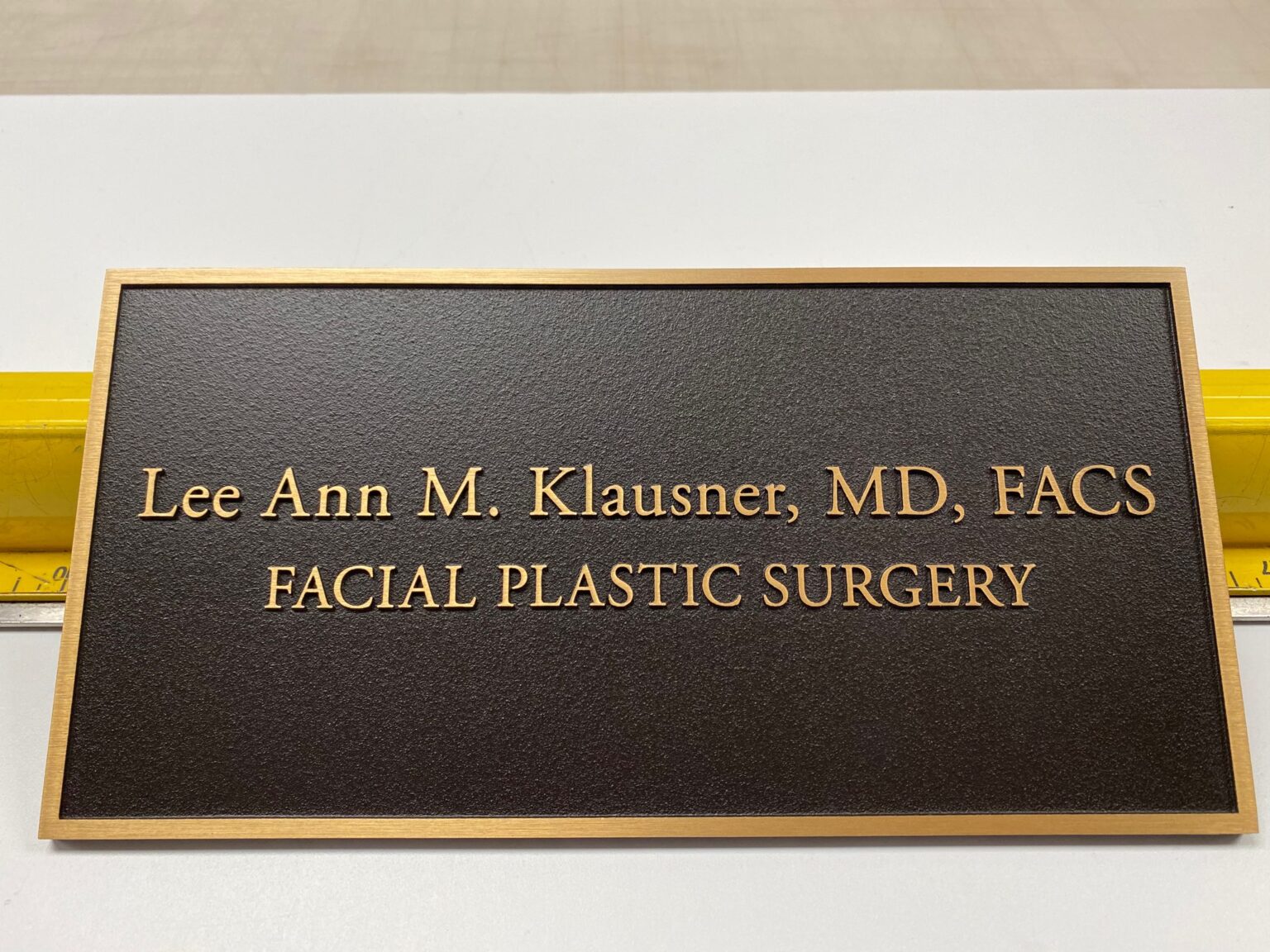 Custom Metal Memorial Plaques in NJ