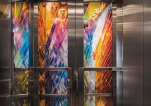 Elevator Wraps - Custom Printed Door Wraps and Graphics