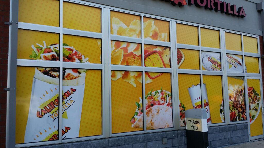 Custom Window Wraps – Custom Vinyl Graphics